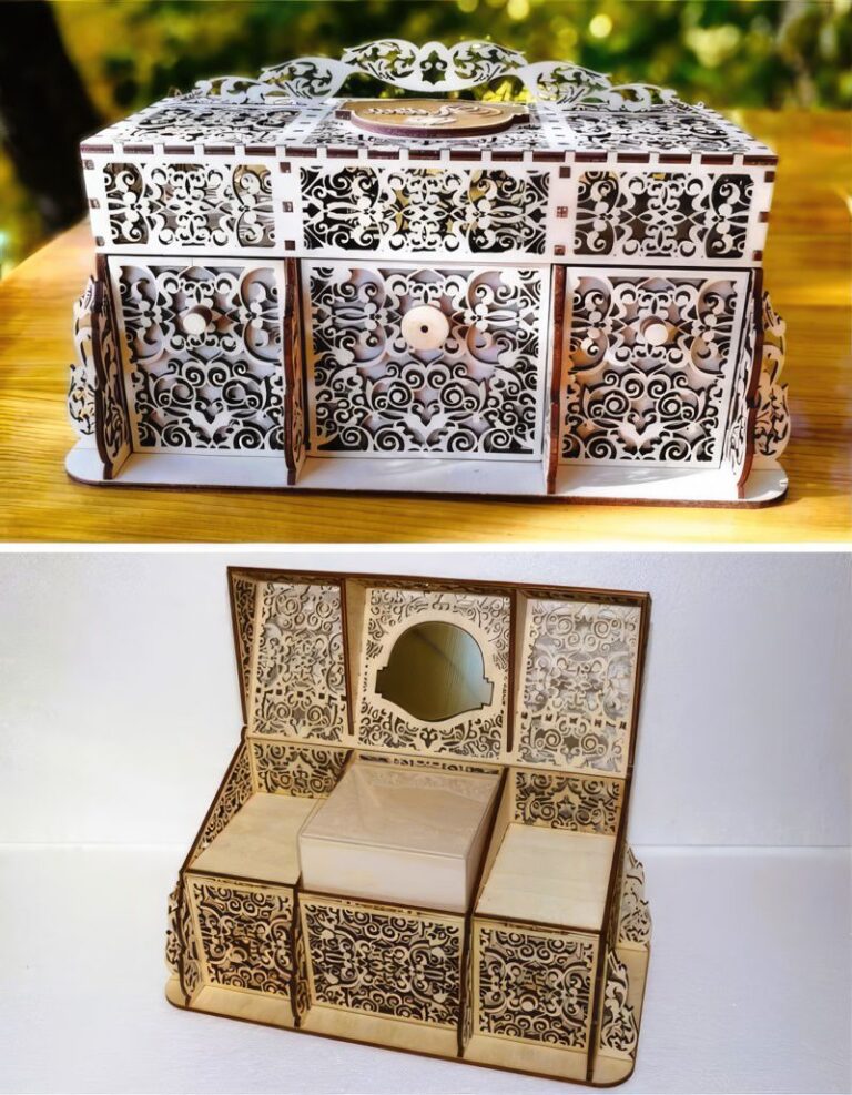 jewelry box assembly model - Free Download Vector Files