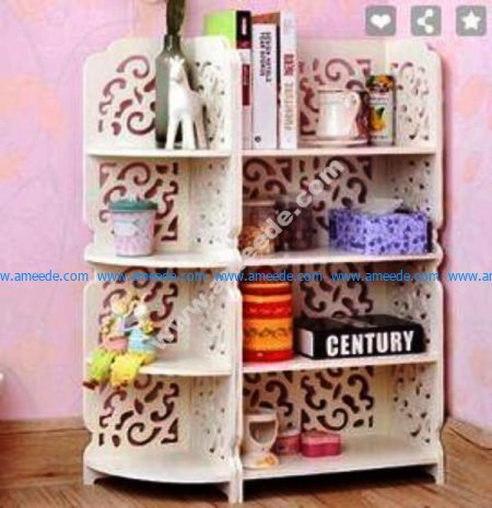 Free Vector Storage Rack Template