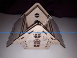 Houses Design for laser cutting – Download Vector