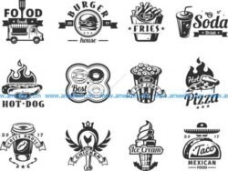 Food Logo Set – Download Vector