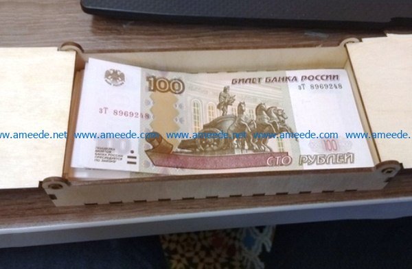 Money box file cdr and dxf free vector download for Laser cut - Free ...