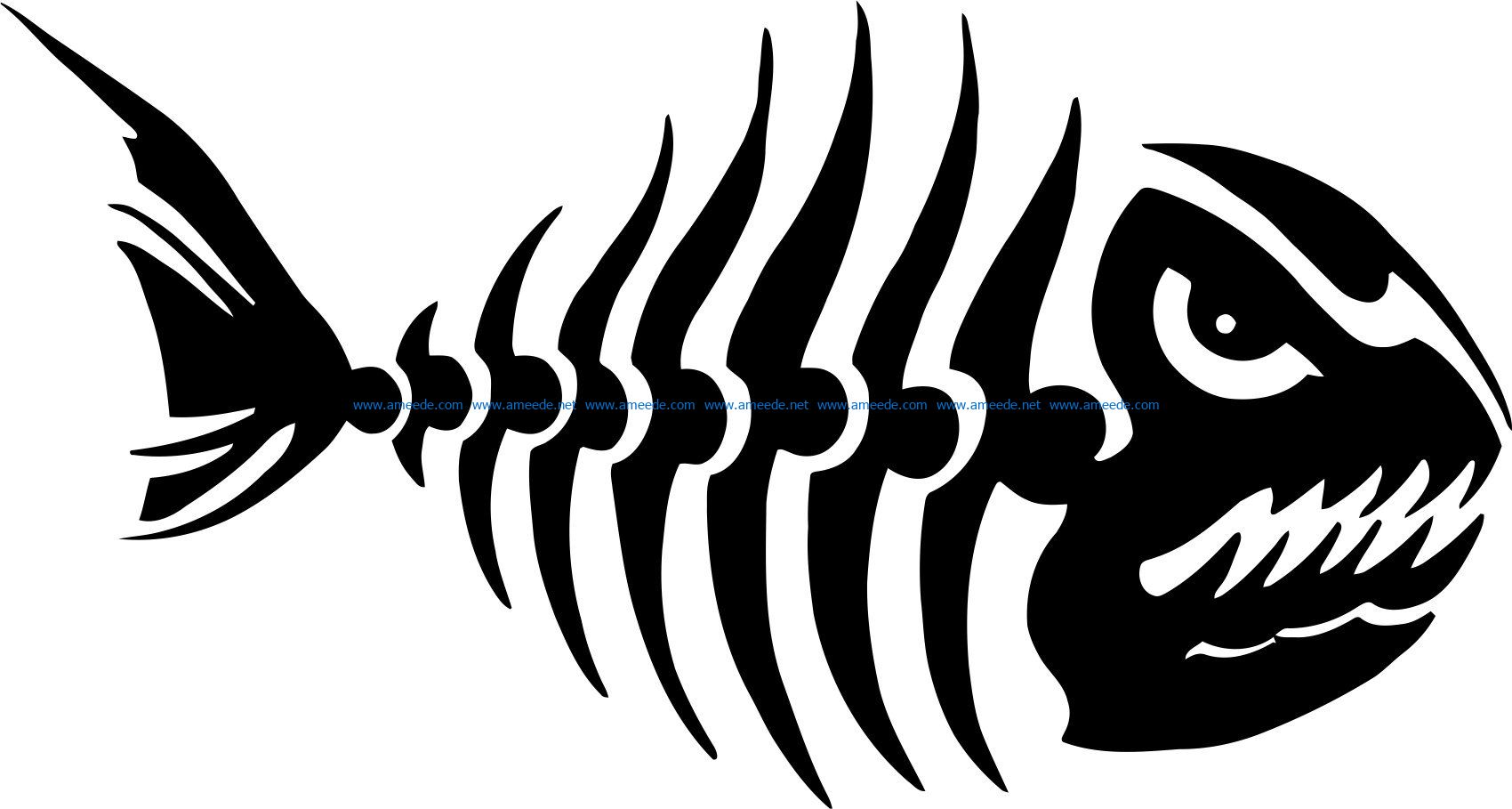 Fish Bones Decal By Etsy File Cdr And Dxf Free Vector Download For Fish Bones Decal By Etsy File Cdr And Dxf Free Vector Download For