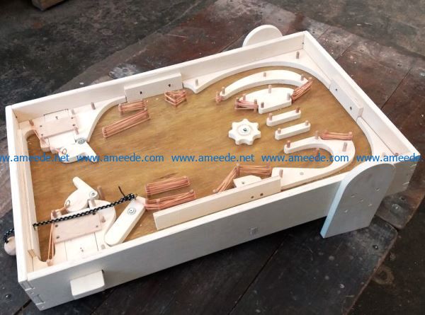 Pinball Minmax file cdr and dxf free vector download for Laser cut ...