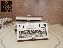 Money box E0011315 file cdr and dxf free vector download for Laser cut ...