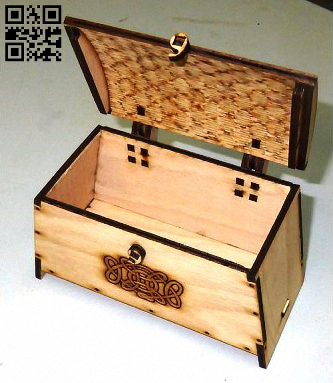 Viking Chest E0011182 file cdr and dxf free vector download for Laser ...