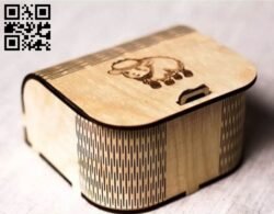 Box E0012082 file cdr and dxf free vector download for laser cut ...