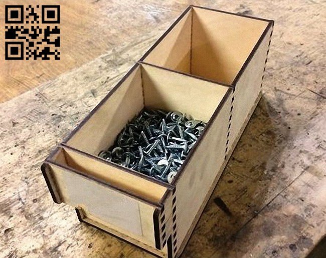 Box E0013372 file cdr and dxf free vector download for laser cut ...