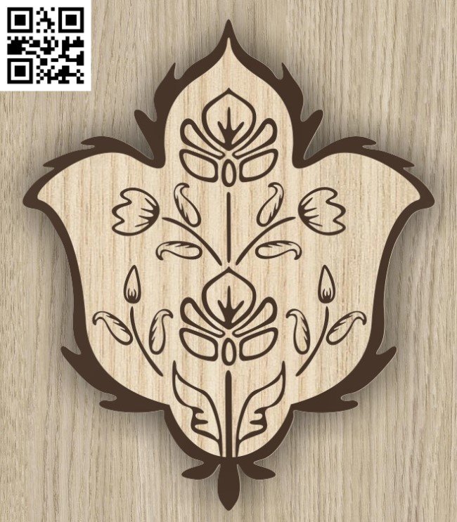 Flower G0000059 file cdr and dxf free vector download for Laser cut cnc ...