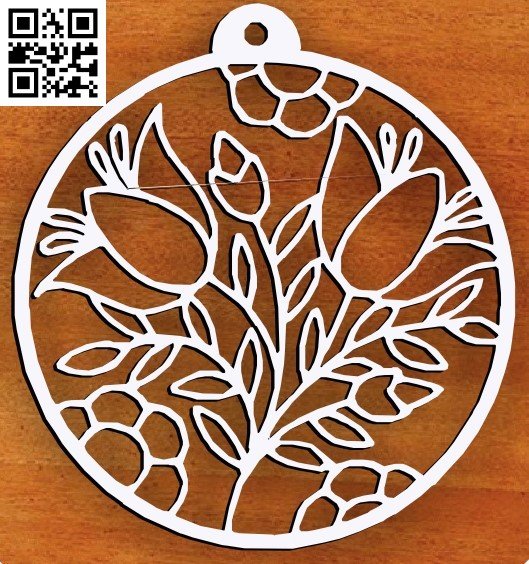 Flowers G0000016 file cdr and dxf free vector download for laser cut ...