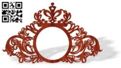 Photo Frame with Roses – Download Vector