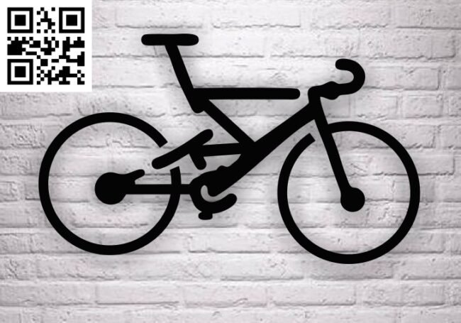 Bike G0000541 file cdr and dxf free vector download for CNC cut ...