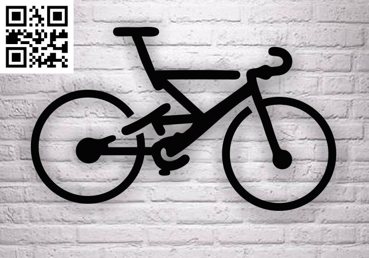 Bike G0000541 file cdr and dxf free vector download for CNC cut ...