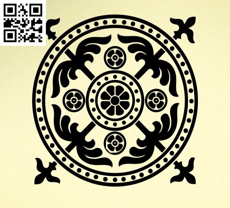Design pattern panel screen G0000583 file cdr and dxf free vector ...