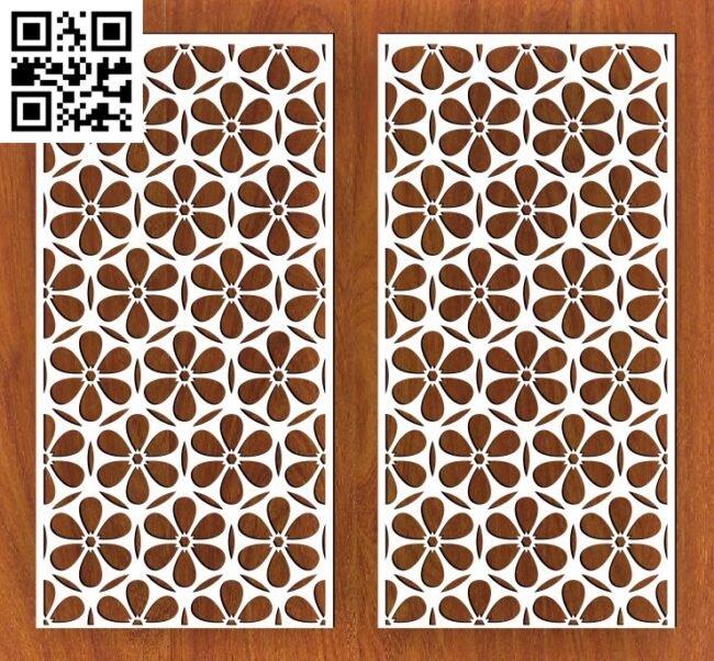 Design pattern panel screen G0000649 file cdr and dxf free vector ...