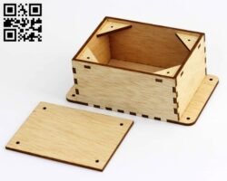 Box E0015066 file cdr and dxf free vector download for laser cut ...