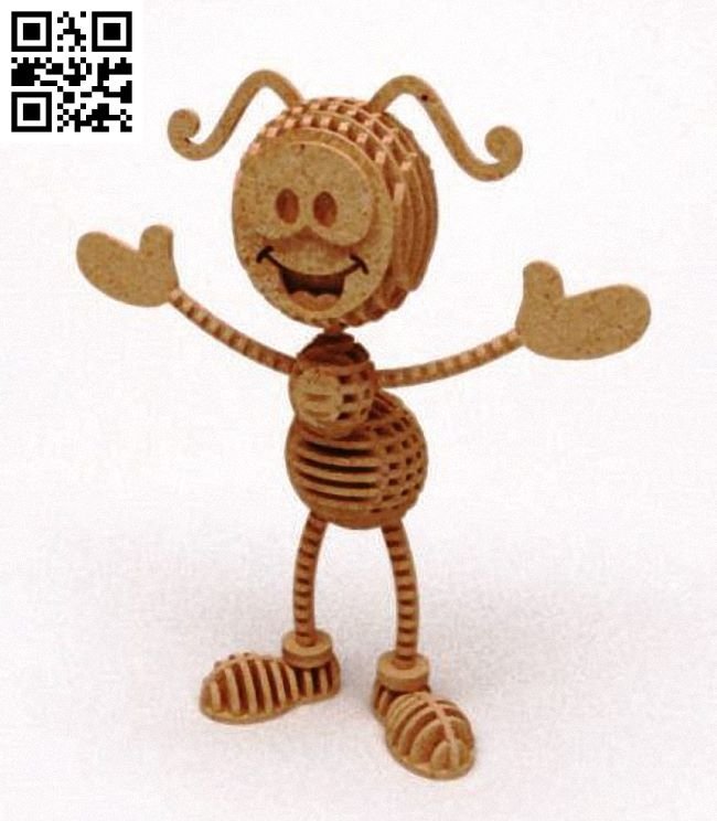 Smiling Guido E0017304 cdr and dxf free vector download for laser cut ...