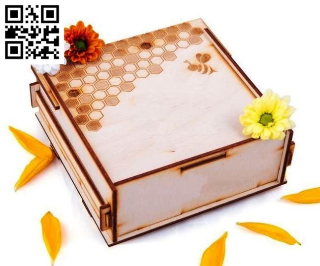 Box E0018018 file cdr and dxf free vector download for laser cut - Free ...