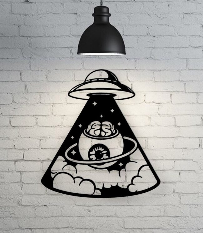 Flying Disc E0019483 File Cdr And Dxf Free Vector Download For Laser ...