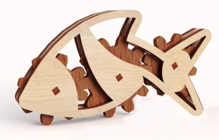 Fish E0019589 file cdr and dxf free vector download for laser cut ...