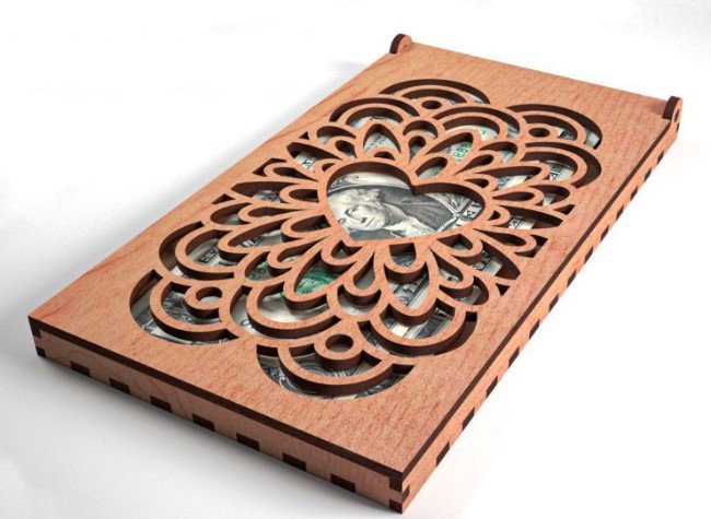 Money box E0022372 file cdr and dxf pdf free vector download for Laser ...