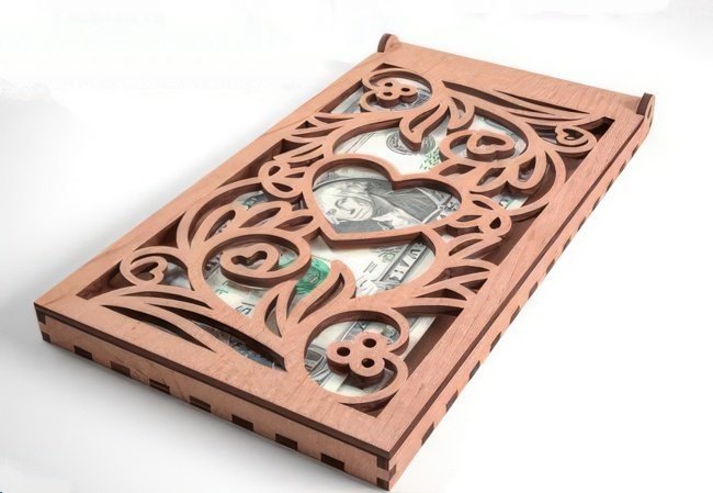 Money box E0022374 file cdr and dxf pdf free vector download for Laser ...