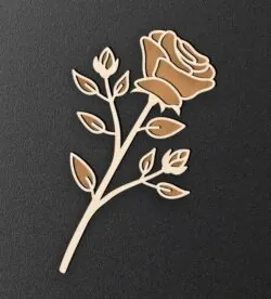 Rose E0022663 File Cdr And Dxf Pdf Free Vector Download For Laser Cut ...