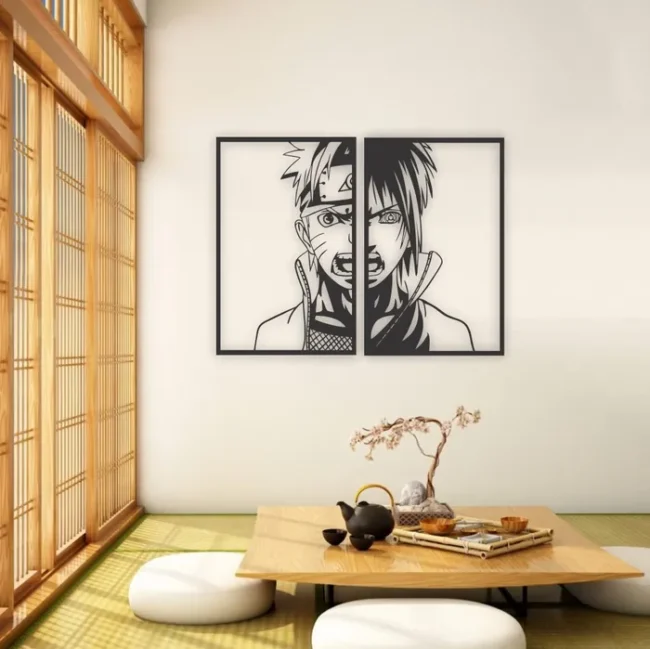 Naruto and Sasuke E0022727 file cdr and dxf pdf free vector download ...