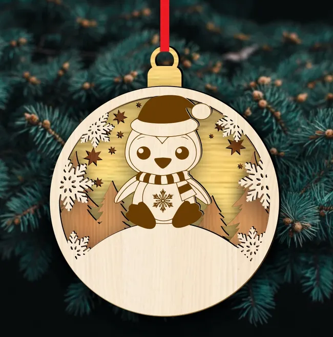 Christmas ball E0023200 file cdr and dxf pdf free vector download for ...