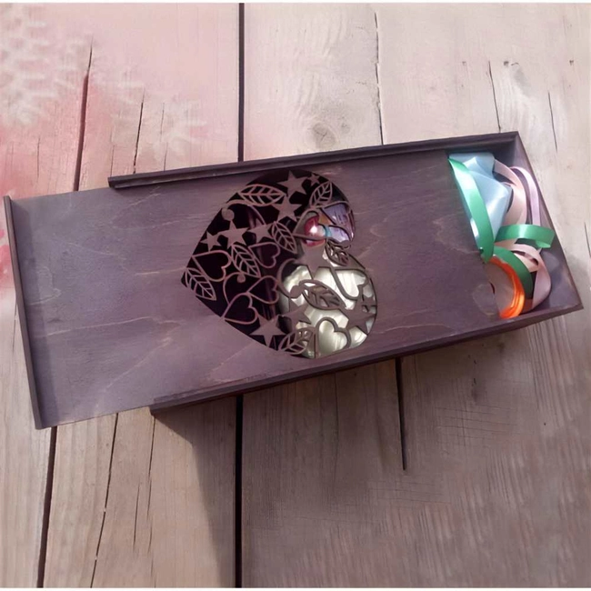 Wooden box with partition gift box organizer S0000711 file cdr and dxf ...