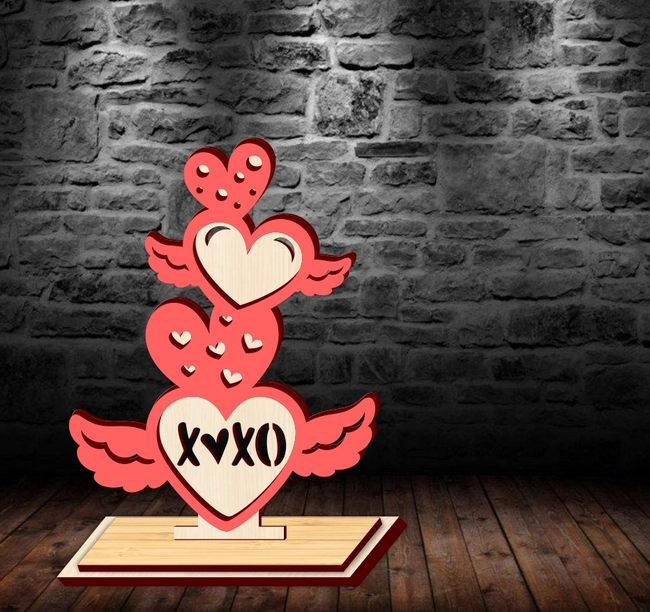 Valentine stand E0023638 file cdr and dxf pdf free vector download for ...