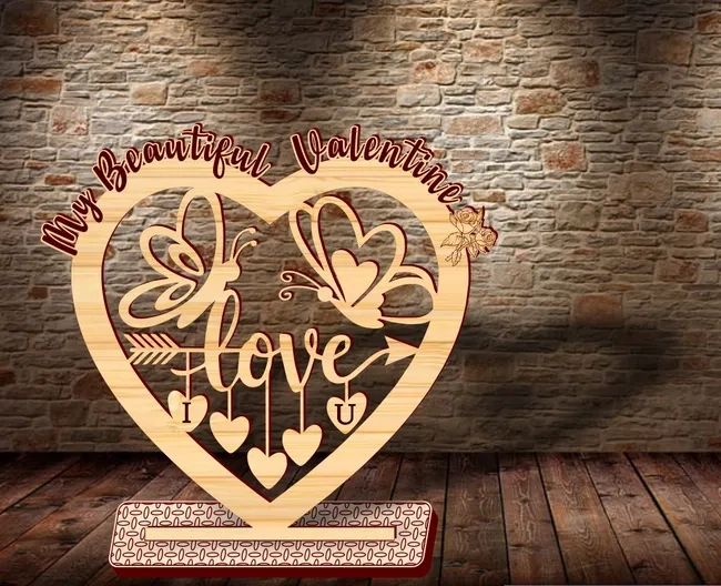 Valentine stand E0023854 file cdr and dxf pdf free vector download for ...