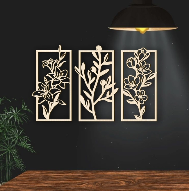 Flower L0000201 file cdr and dxf pdf free vector download for laser cut ...
