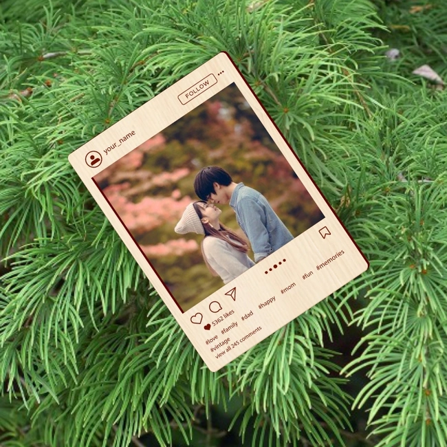 Instagram Photo Frame E0024717 file cdr and dxf free vector download ...