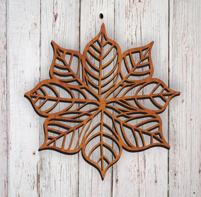 Leaf L0000248 file cdr and dxf pdf free vector download for laser cut ...